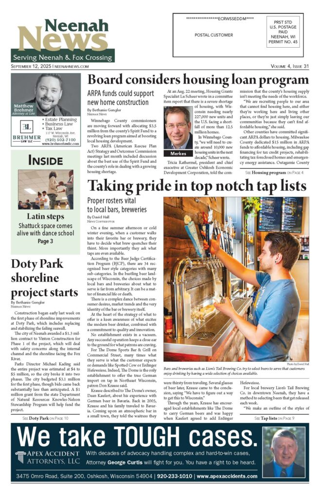 September 12, 2025 Neenah News - Neenah News