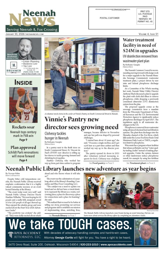 January 30, 2026 - Neenah News